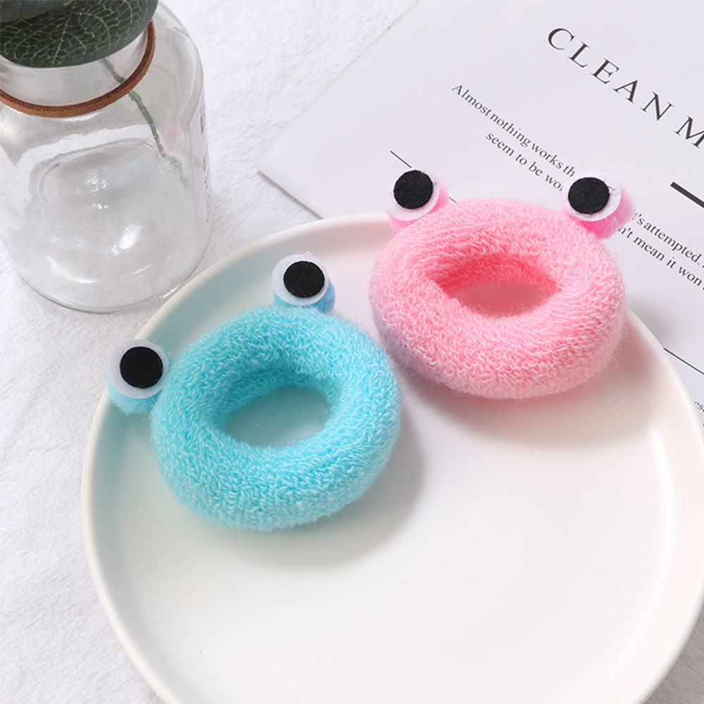 DOREEN 2Pcs Frog Hair Ring Girls Towel Hair Te Hair Accessories Hair ...