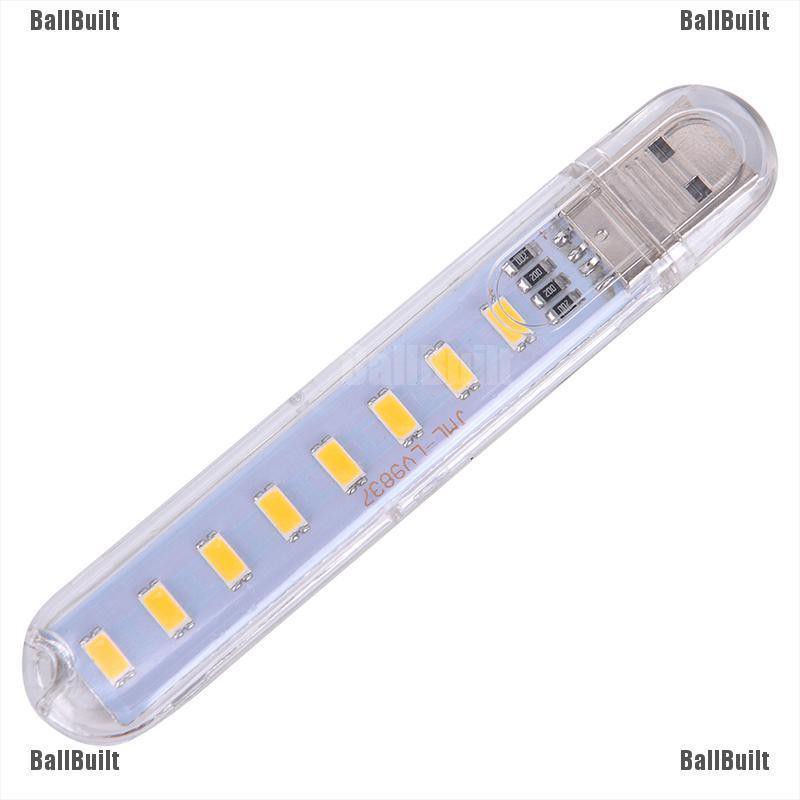 ( BRS ) โคมไฟ LED แบบพกพา 5 V 8 LED USB - babuilt.th - ThaiPick