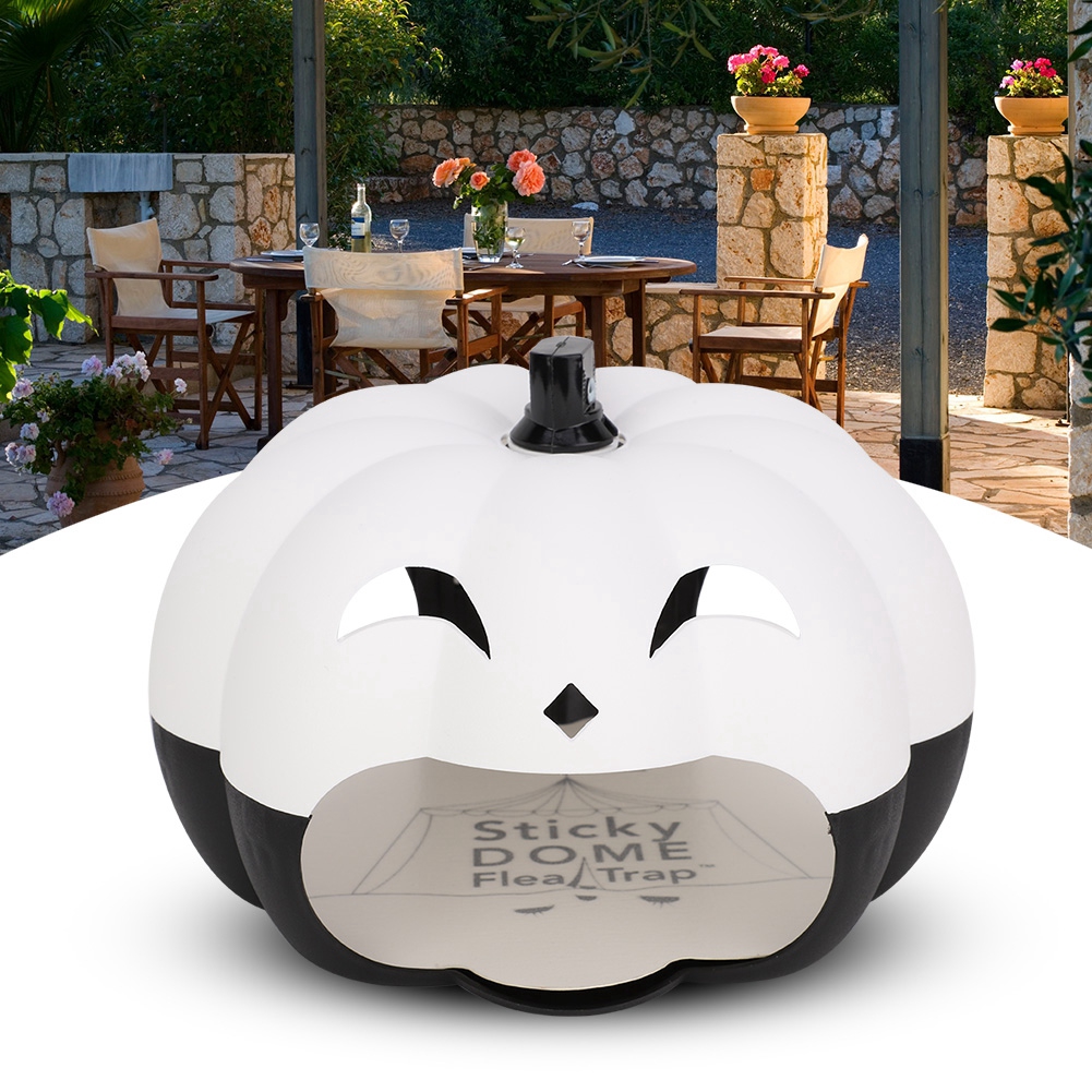 Pumpkin Home Flea Shaped Insect Ant Catcher Killer Lamp Cockroach Trap ...