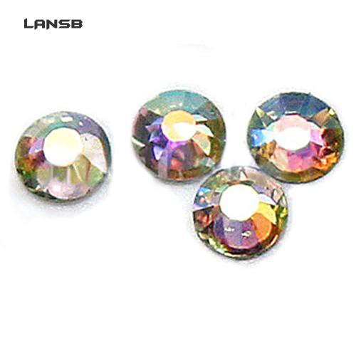 1000 Pcs Round Flatback Scrapbooking DIY Craft Rhinestone BeadsD ...