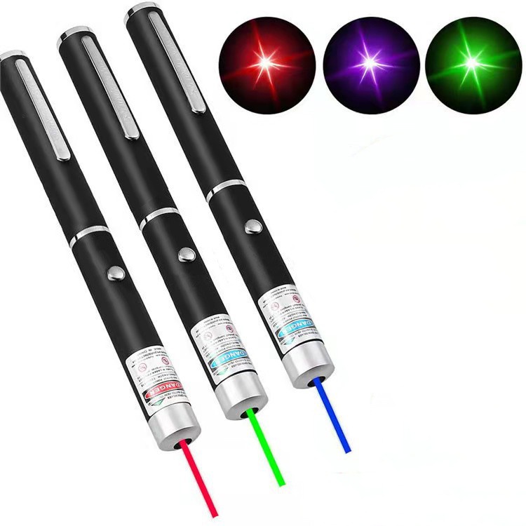 1pc Laser Pointer Pen Sight Laser 5MW High Power Powerful Green Blue ...