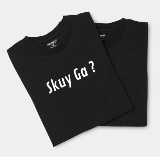 เสื้อยืดผ้าฝ้ายพิมพ์ลาย Skuy Ga Variants แฟชั่น Unisex 30s - candidarts ...