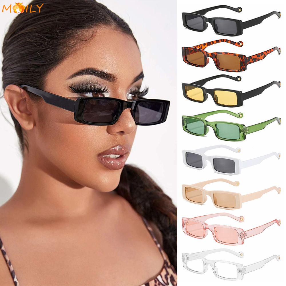 Brand Vintage Travel Small Rectangle Sun Glasses For Female Classic ...