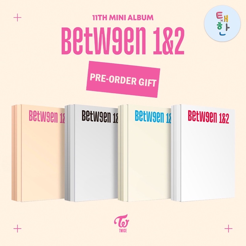 TWICE พร้อมส่ง อัลบั้ม BETWEEN 12 (The 11th Mini Album) POSTERของแถมรอบ ...