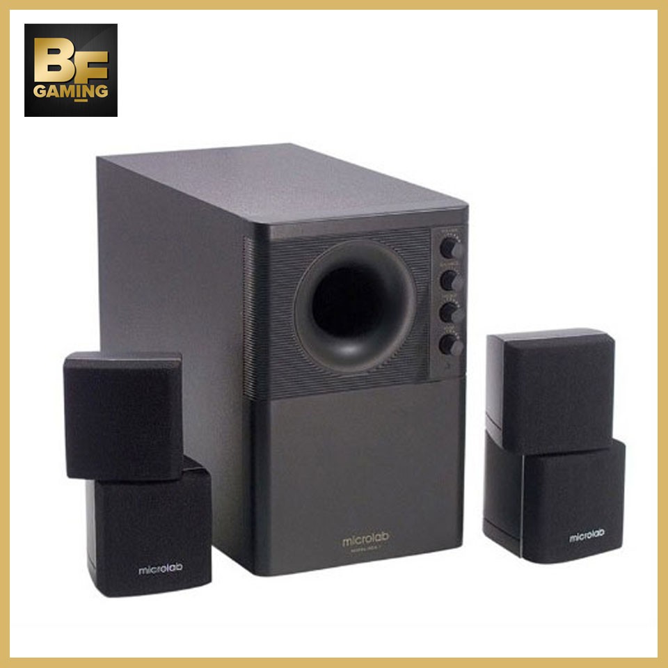 MICROLAB X2 2.1 Speaker ลำโพงพร้อมซัฟวูฟเฟอร์ - bf_gaming - ThaiPick