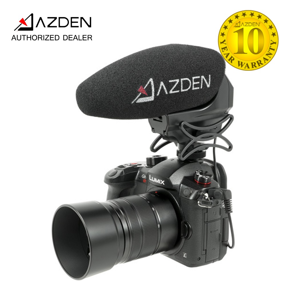 Azden SMX-30 StereoMono-Switchable Video Microphone - cameraoutlet ...