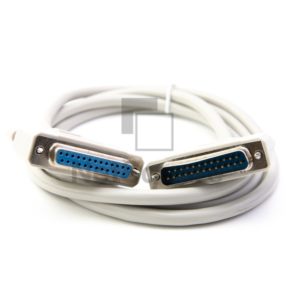 25-Pin Male to 25-Pin Type-A Female DB25 IEEE 1284 Centronic Parallel ...