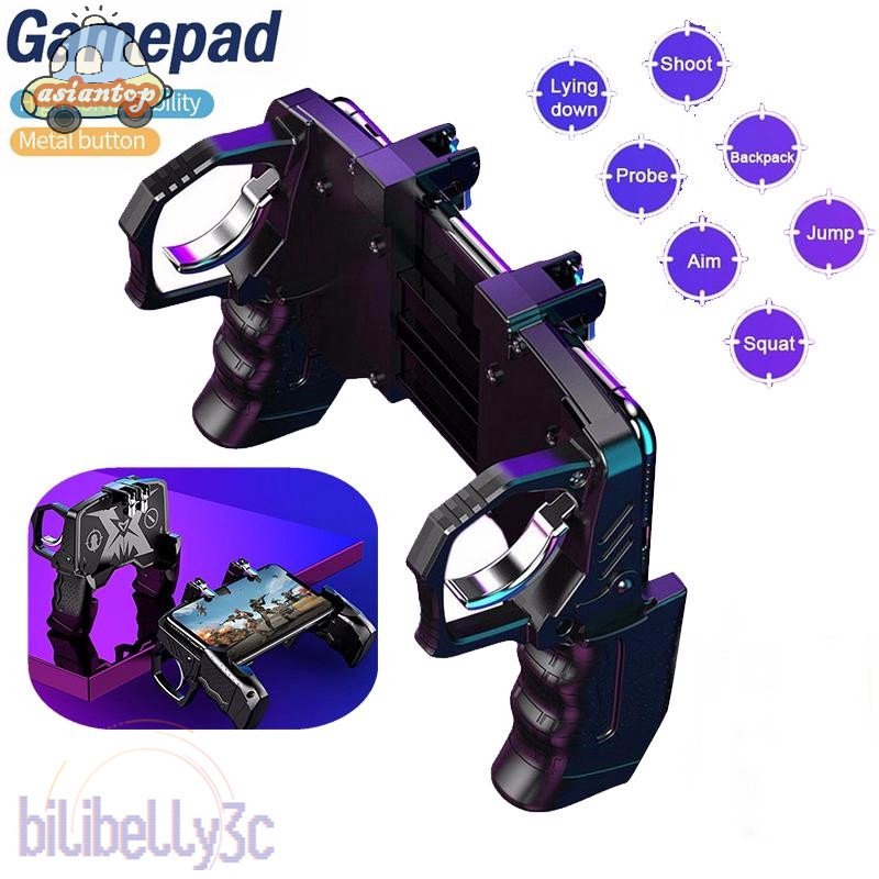 【READY STOCK】K21 Pubg Mobile Joystick Gamepad Recovery L1 R1 Trigger ...