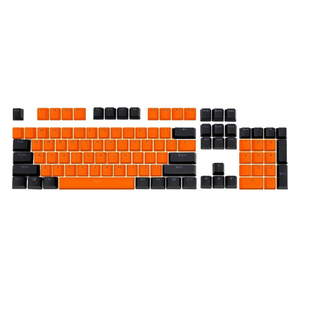แป้นพิมพ์ 104Pcs Universal Key Cap Set Ergonomic Doubleshot Backlit ...