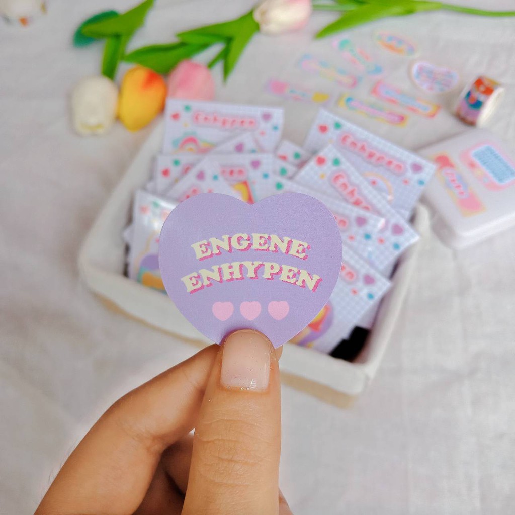 ENHYPEN sticker nametag (dicut) - engene.nn - ThaiPick