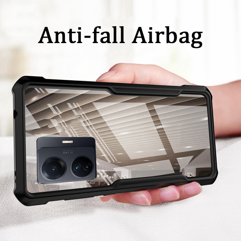 VIVO Y77 5G 2022 Y02S Y75 Y55 5G Air Bag Cushion Corner Slim Case ...