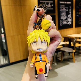ღღ3D Cartoon Keychains Japan Anime Cartoon Naruto Keychain (Petite ...