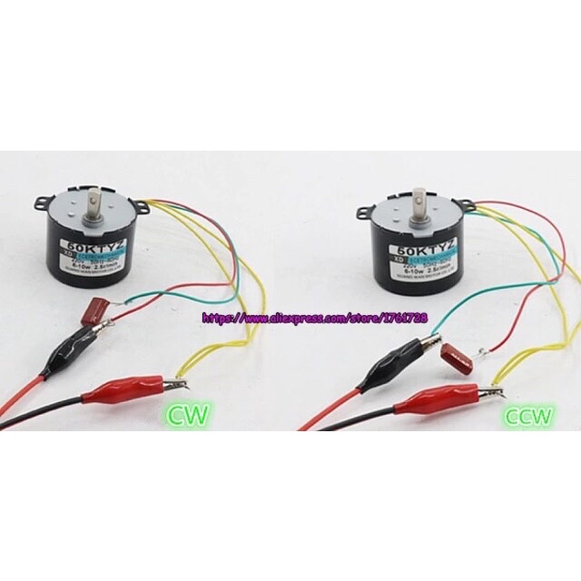 มอเตอร์เกียร์ รอบต่ำ 220VAC 10 รอบต่อนาที gear motor 220 VAC 10 RPM - bhopcanopy - ThaiPick