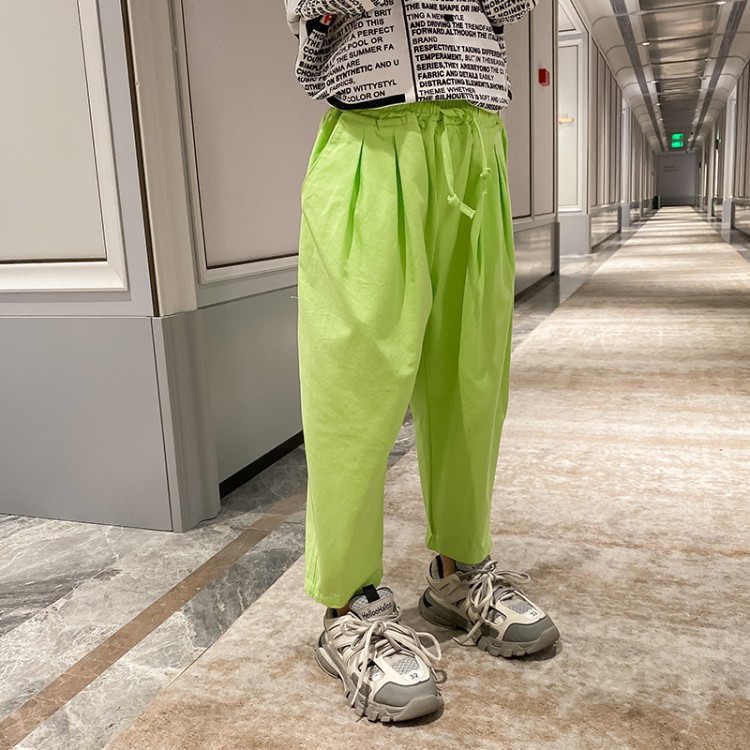 ระบายอากาศได้ กางเกงขายาวลำลอง น้ำขึ้นน้ำลง กางเกงเลกกิ้งเด็กผู้หญิง ...