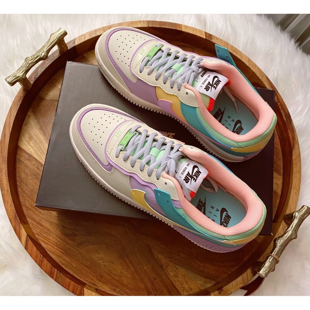 Nike Air Force 1 Shadow CI0919-101 Macaron Candy - p4qcwrcs26 - ThaiPick
