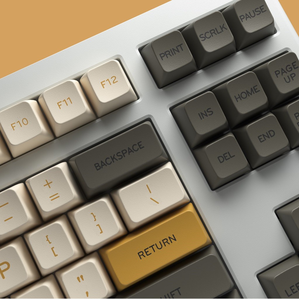 Apc Keycap 125 Keys XDA Profile PBT Ember Sublimation Mechanical ...