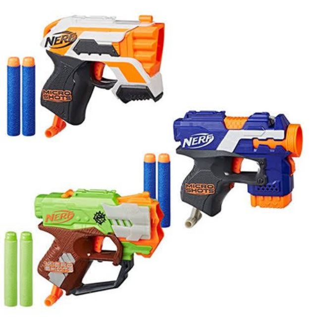 Nerf Micro Shots Blasters Gun Wave Series 2 ปืนเนิร์ฟ Microshots Rough ...