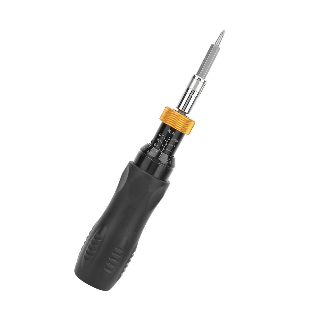 RTD-0.6 Presetting Type Adjustable Torque Screwdriver 0.1-0.6Nm Hex ...