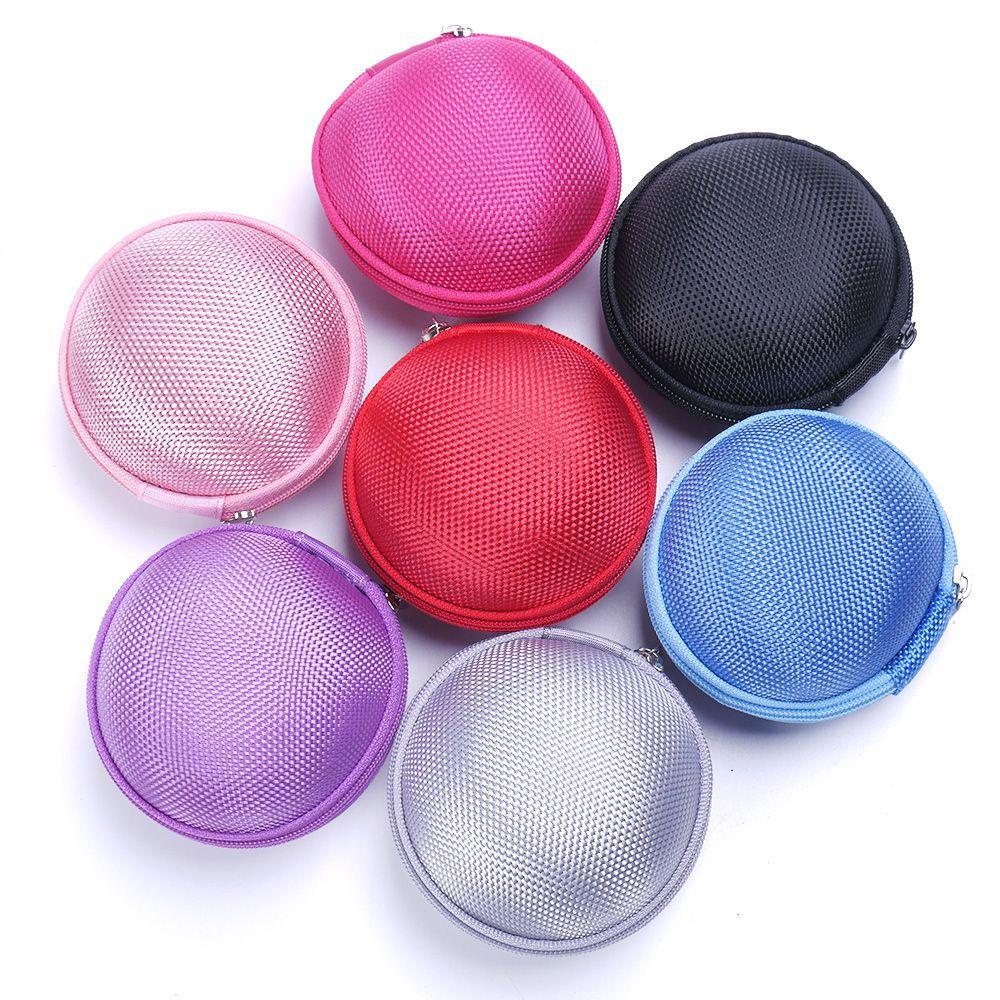 BARRY Portable Zipper Hard Headphone Case Storage Box Earphone ...