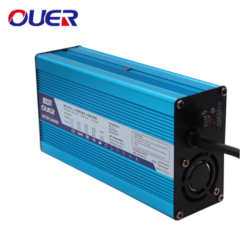 New24V 7A Lead Acid Battery Charger For 24V E-Bike Battery Float ...