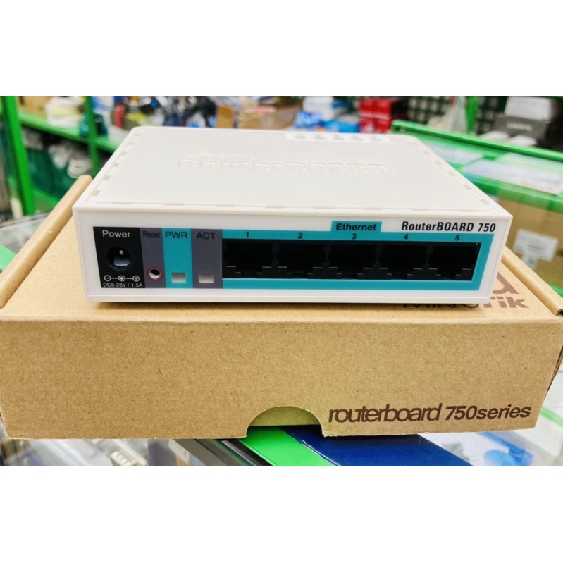 RouterBoard 750 Mikrotik | Shopee Thailand