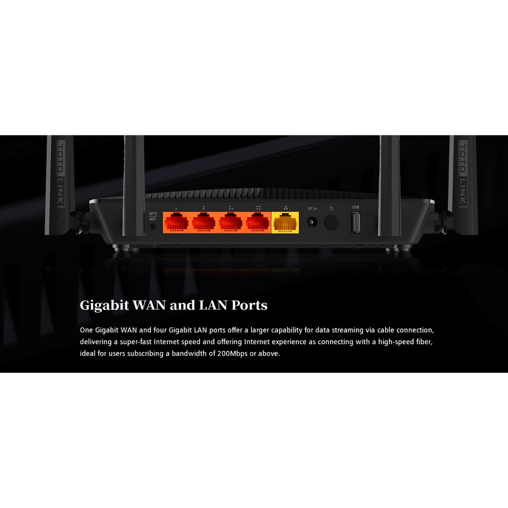 (ประกัน LT KingIT) Totolink A3002RU-V2 AC1200 Wireless Dual Band ...