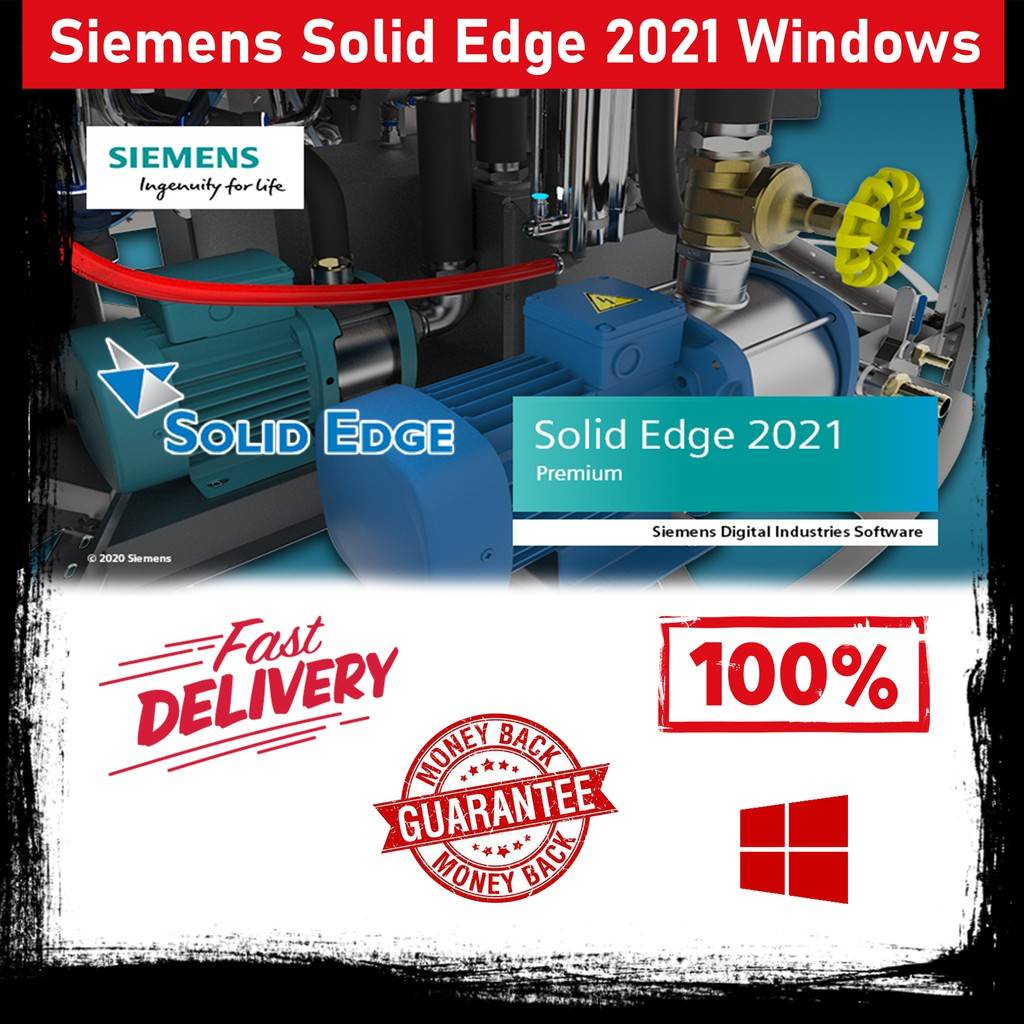 Siemens Solid Edge 2022 Latest Lifetime For Windows (64-Bit) - popo ...