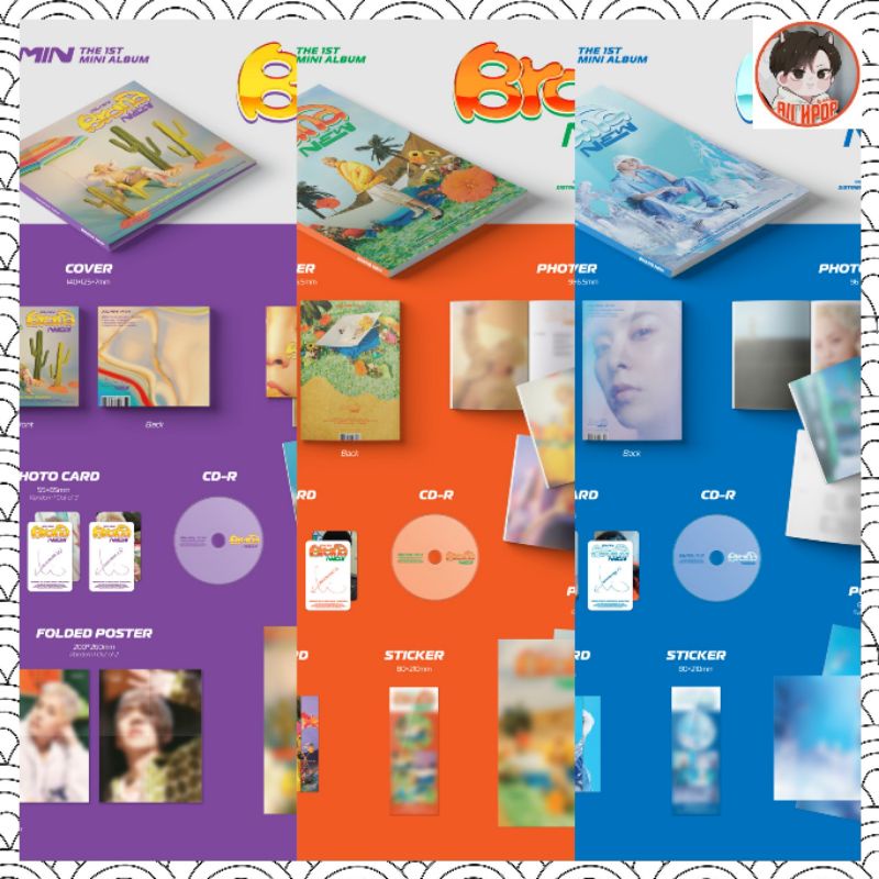 (พรีออเดอร์) XIUMIN - Mini Album Vol.1 Brand New - dadafari - ThaiPick