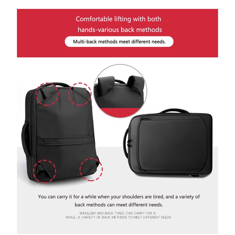 16 19 Inch Backpack For Men Multifunctional Business Notebook Backpack ...