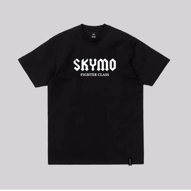 Skymo เสื้อยืดแขนสั้นผ้าฝ้ายลาย Combed 30s สําหรับผู้หญิงและผู้ชาย ...