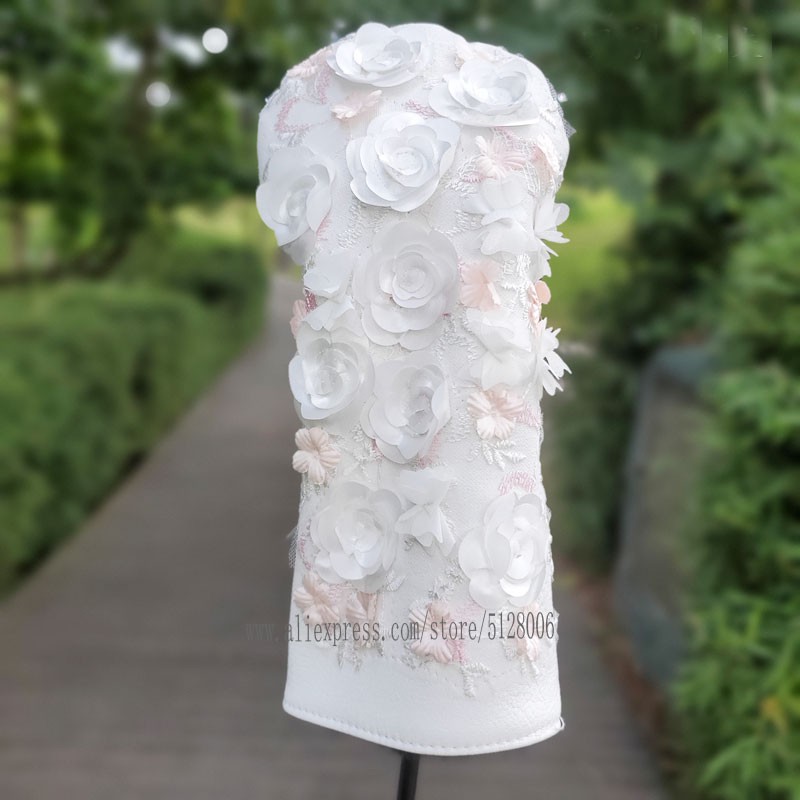 Golf Club Wood Headcovers135 Flower Fairy Driver Fairway Woods cover U ...