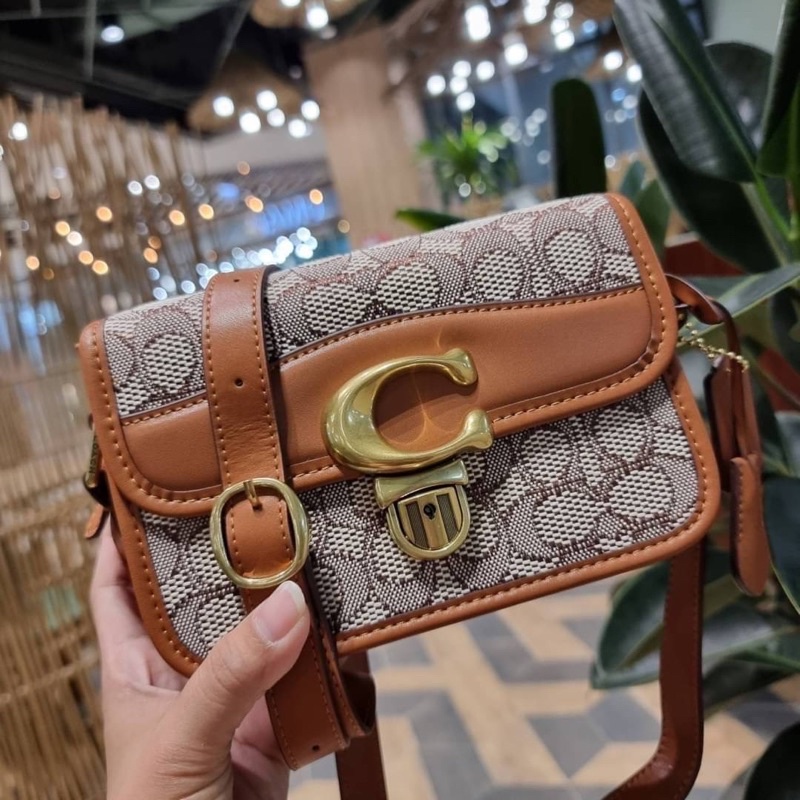 COACH STUDIO SHOULDER BAG 19 IN SIGNATURE JACQUARD (C7937) small ...