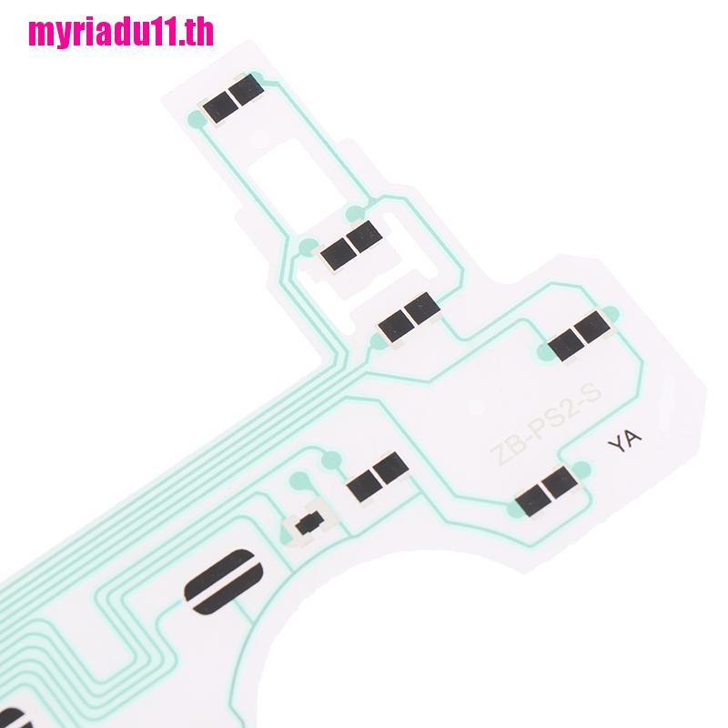 Mrth5Pcs Replacement Buttons Ribbon Circuit Board for PS2 Conductive ...