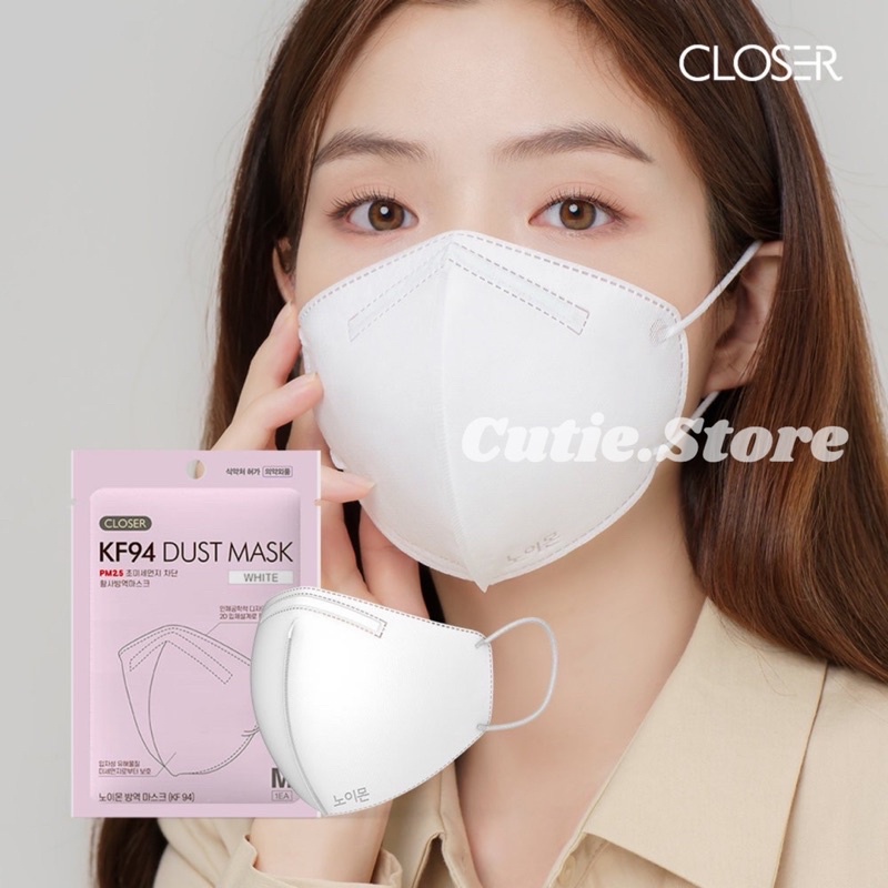 พร้อมส่ง Closer 2D KF94 หน้ากากอนามัยเกาหลีป้องกันครบ | Shopee Thailand