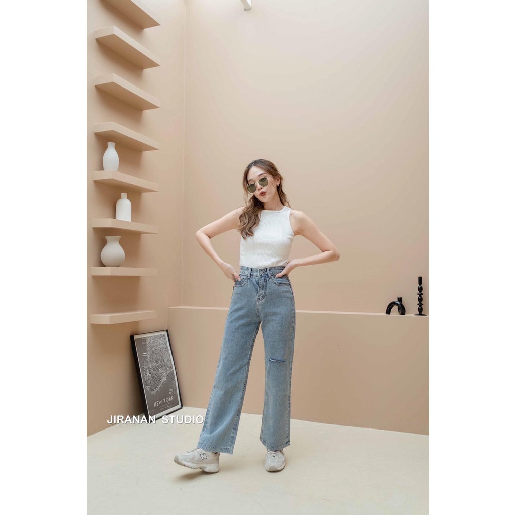 กางเกงยีนส์ ป้ายJIRANAN รุ่น020 - lita.brand - ThaiPick