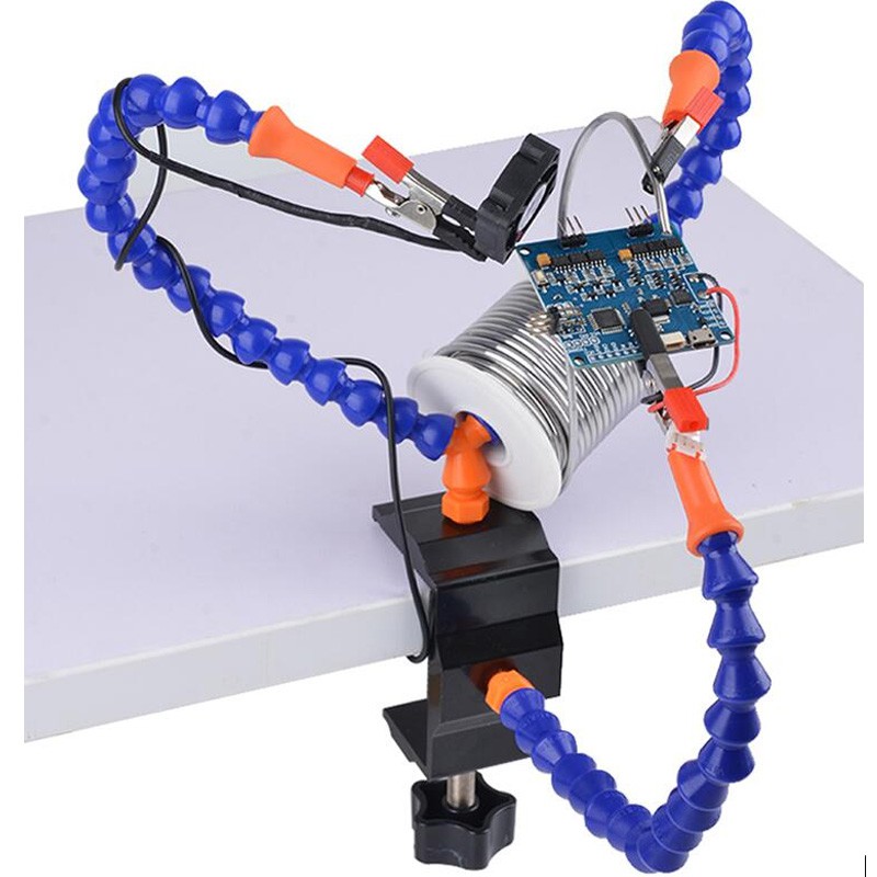 Hand Soldering Tool 2 Flexible Arms 4 Arm Soldering Station With ...