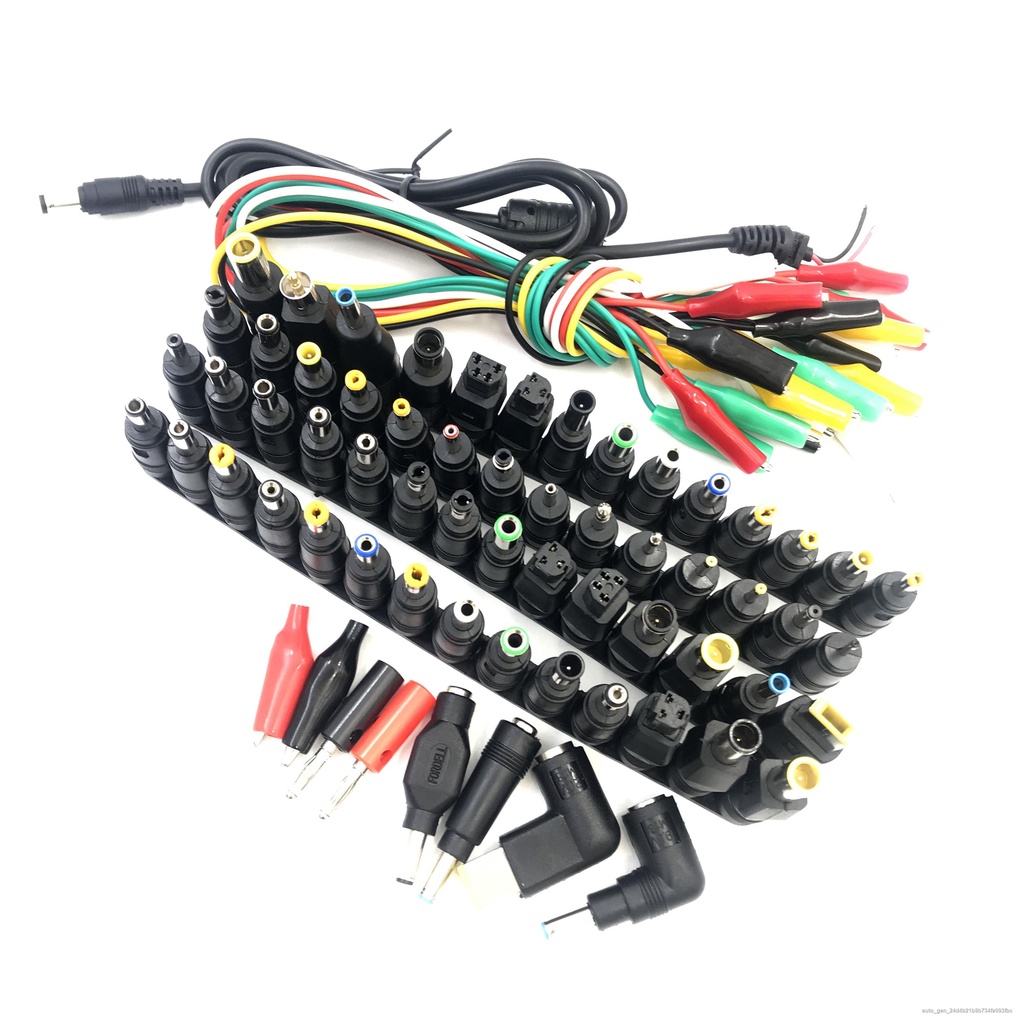 69 pcs Universal Laptop DC Power Supply Adapter Connector Plug AC DC ...