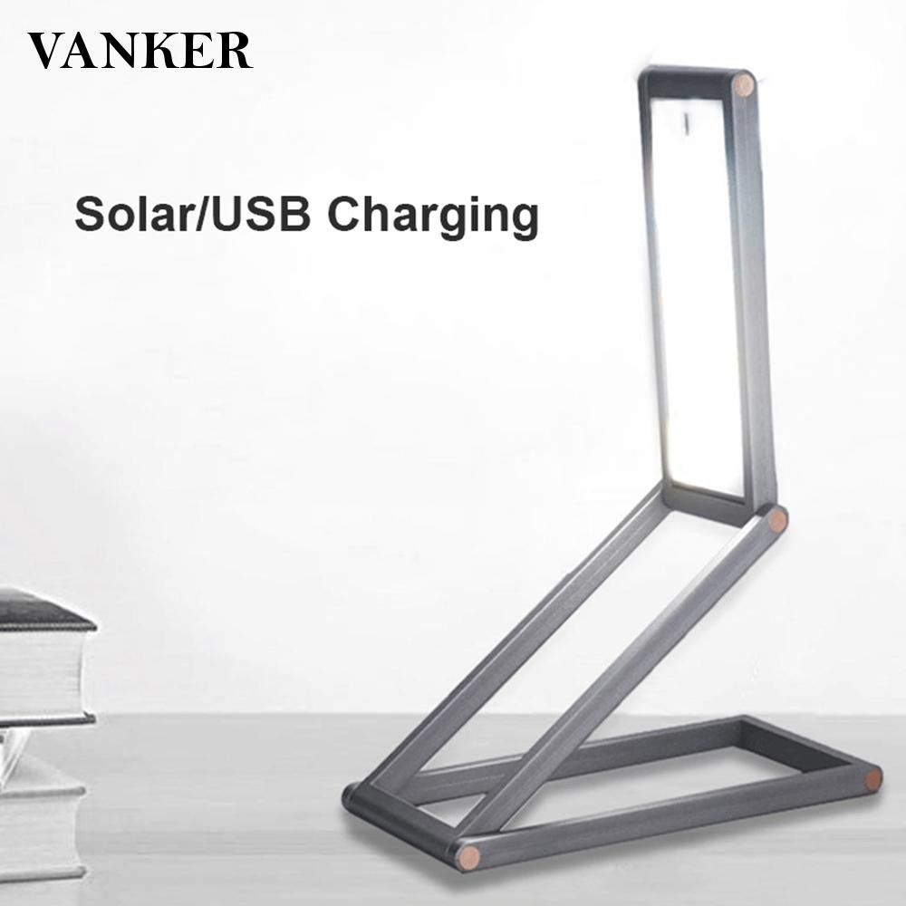 vanker Foldable LED Desk Lamp Rechargeable Portable LED Reading Light 3 ...