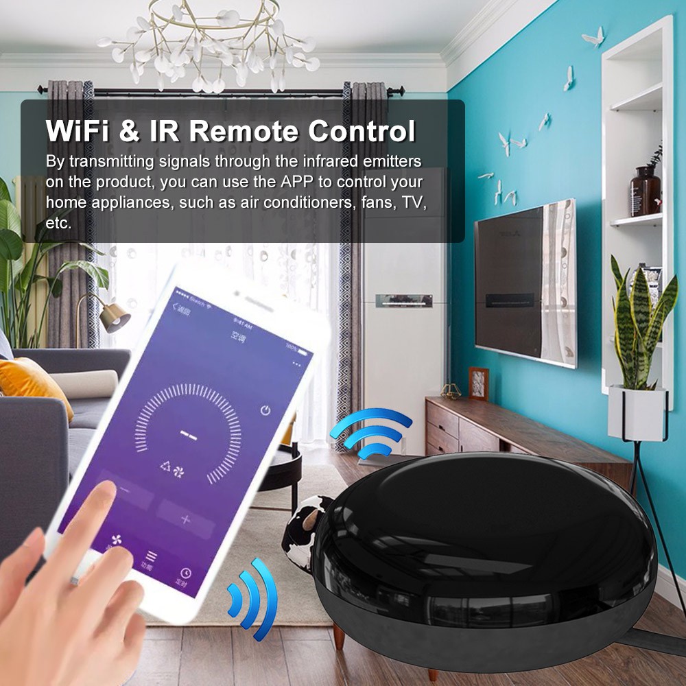 UFO-R1 IR Remote Control Smart Home WiFi Remote Control Suitable For ...