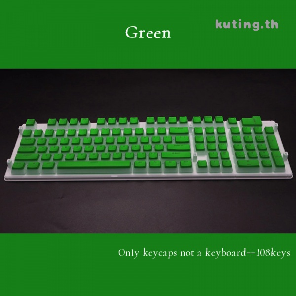 108 Keys OEM PBT Key Cap Transparent Pudding Keycaps For Mechanical ...