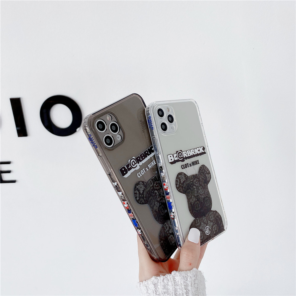 เคสโทรศัพท์มือถือลายหมีสําหรับ Huawei P40 P30 P20 Mate 40 30 20 Nova 8 8SE 7 Pro 7SE 5 Pro ...