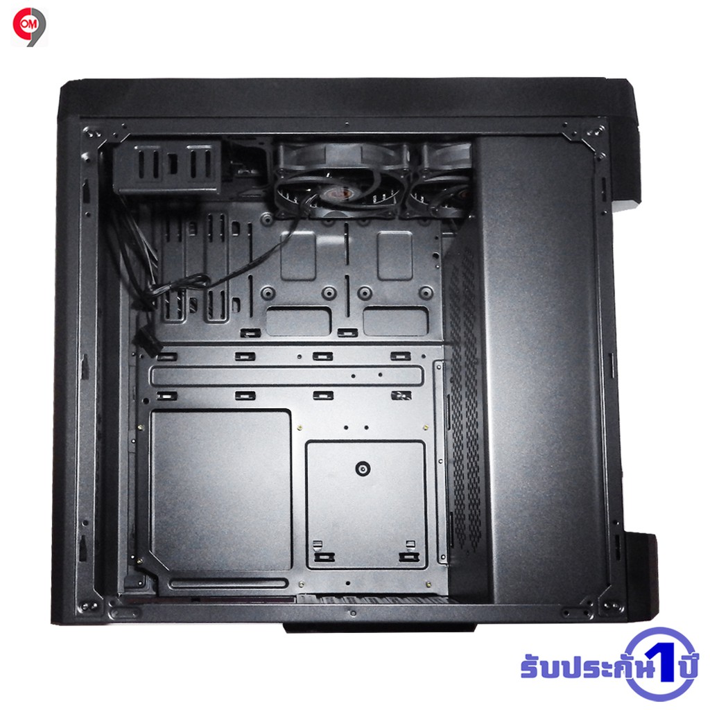 เคสคอมพิวเตอร์ CASE Neolution E-Sport SAINT Black พัดลมในเครื่อง 2 ตัว - 9com9 - ThaiPick