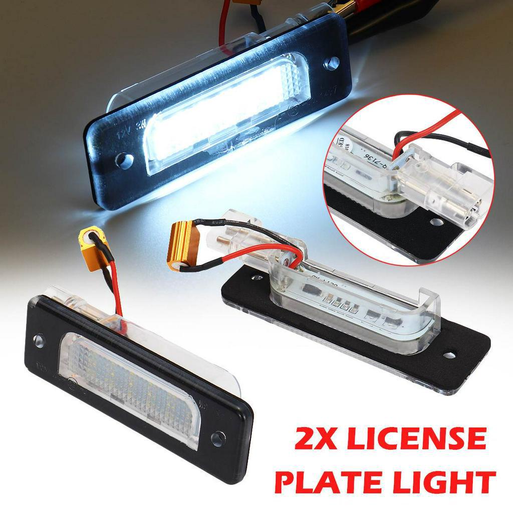 CODPair Car Led E28 License Plate Light Lamp Led Number Plate Bulbs ...
