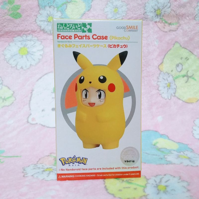 (ลิขสิทธิ์แท้‼️) Nendoroid more : Face parts case (Pikachu) เคสสำหรับ ...