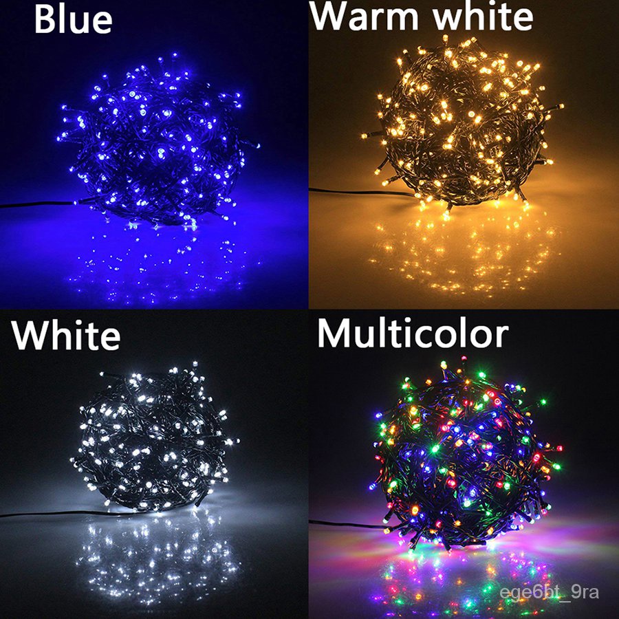 10M 20M 30M 50M 100M 24V Safe Voltage Green Cable LED String lights ...