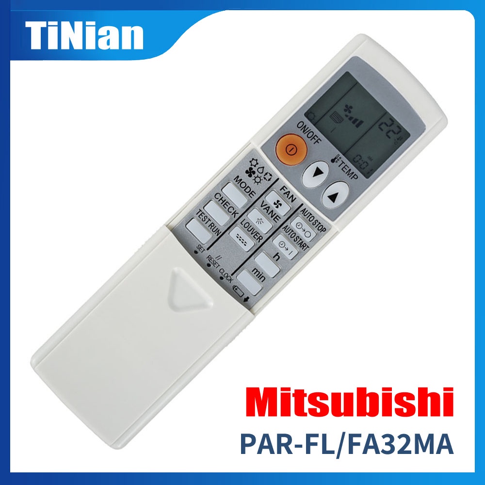 รีโมตคอนโทรลเครื่องปรับอากาศ AC สําหรับ Mitsubishi PAR-FL32MA KT3L001 ...