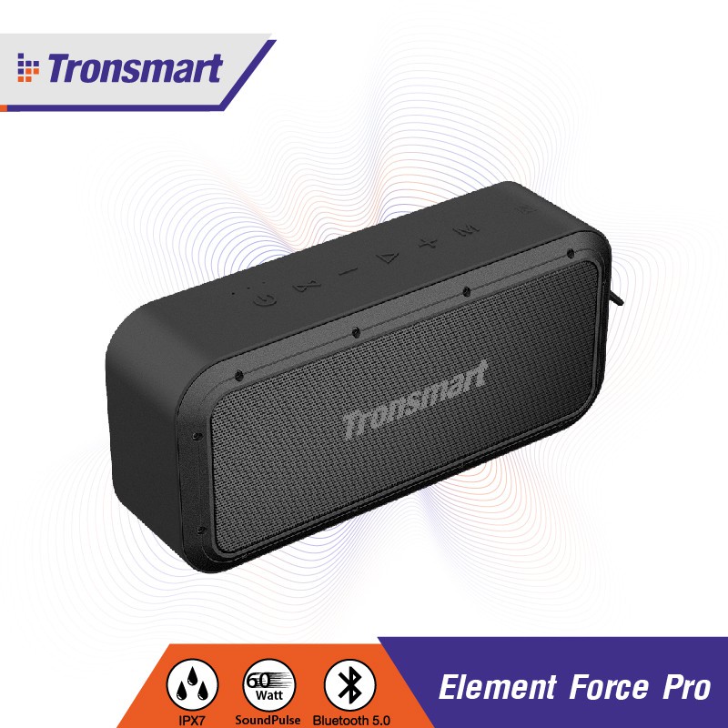 Tronsmart Element Force Pro 60W Bluetooth Speaker ลำโพงบลูทูธ5.0เกันน้ำ ...
