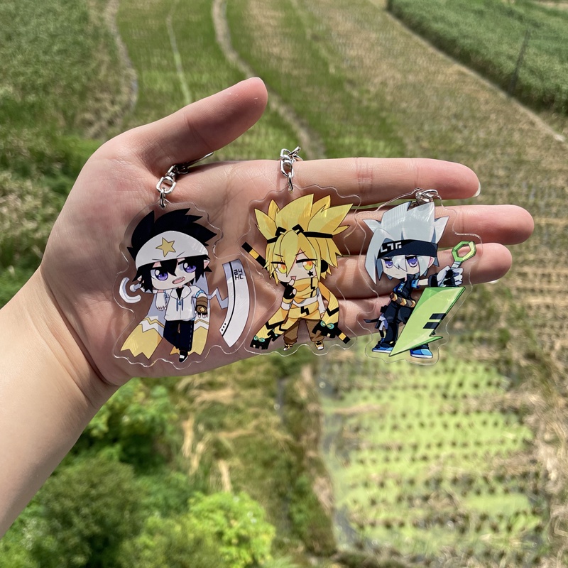 อะนิเมะอุปกรณ์ต่อพ่วง Bump World พวงกุญแจ Leishi Greg Camille ...