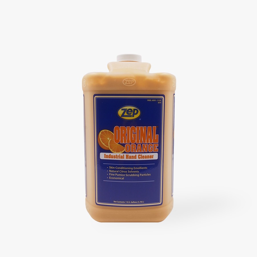 ZEP Original Orange สบู่เหลวล้างมือจากคราบน้ำมัน จารบี สี และ กาว มี ...