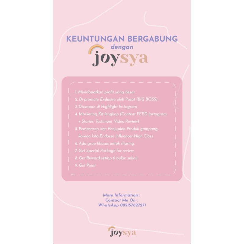 Free Gift (ress. Vip) Joysa แผ่นมาส์กบํารุงผิว - haruminsani.th - ThaiPick